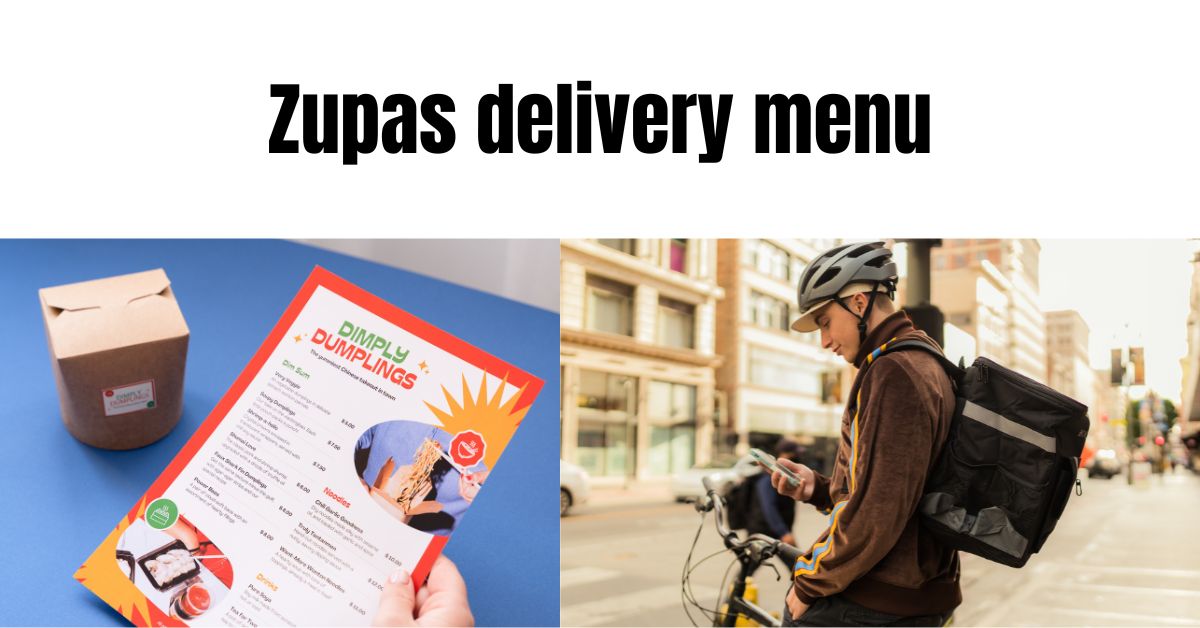 Zupas Delivery Menu: A Convenient Culinary Experience